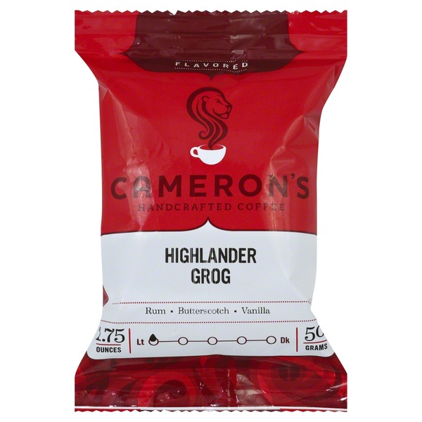 Camerons Coffee, Handcrafted, Highlander Grog (1.75 oz) - Instacart