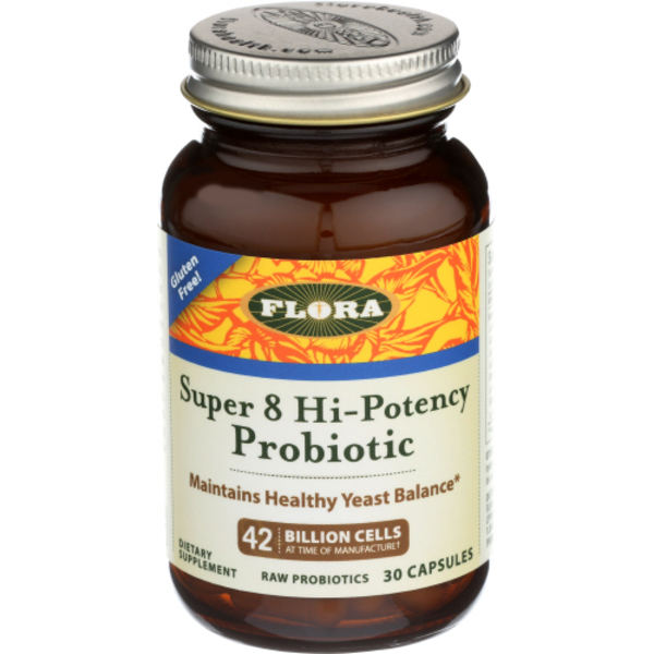 Sprouts Farmers Market Flora Probiotic, Super 8 Hi-Potency, Vegetarian ...