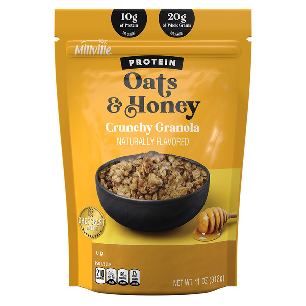 Millville Protein Crunchy Granola Same-Day Delivery or Pickup | ALDI
