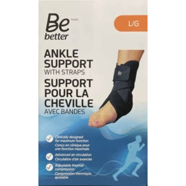 Be Better Ankle Support With Strap Same-Day Delivery | Rexall