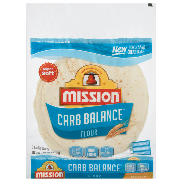 Publix Mission Carb Balance Soft Taco Flour Tortillas Same-Day Delivery ...