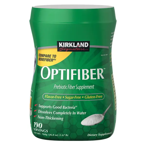Kikkerland Signature 190-Serving OptiFiber All Natural Prebiotic Fiber ...