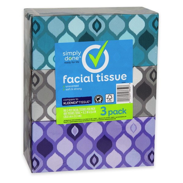 Simply Done Facial Tissue Same-Day Delivery or Pickup | Market 32 and ...