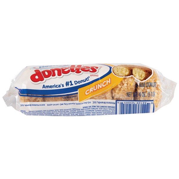 Hostess Crunch Donette Single Serve (6 ct) - Instacart