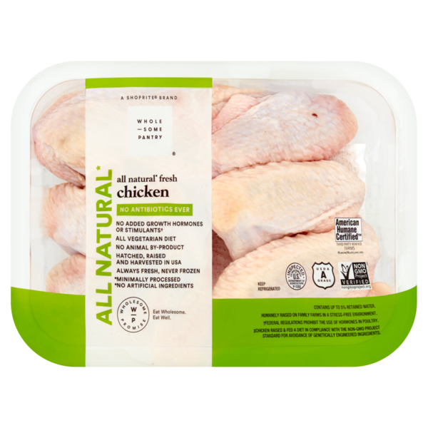 ShopRite Wholesome Pantry All Natural Fresh Chicken Wings Same-Day ...