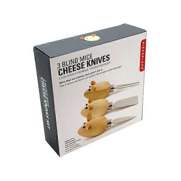 Kikkerland 3 Blind Mice Cheese Knives (each) - Instacart
