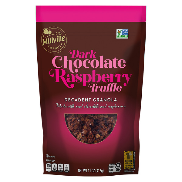 Millville Candy Dark Chocolate Raspberry Truffle Same-Day Delivery or ...
