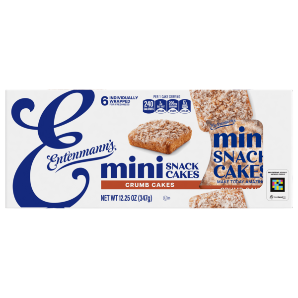 Entenmann's 6 packs, Crumb Mini Snack Cakes (6 ct) Delivery or Pickup ...