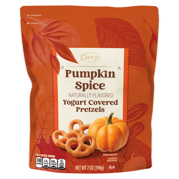 Clancy's Pumpkin Spice Pretzels Same-Day Delivery or Pickup | ALDI