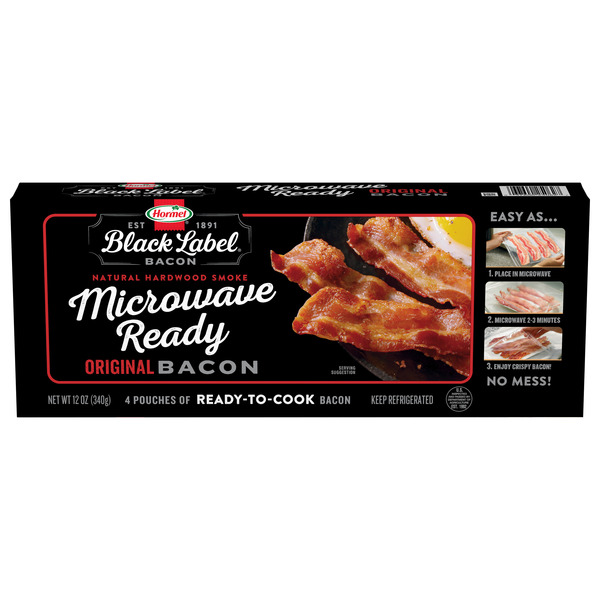 Hormel Black Label Microwave Ready Bacon Same-Day Delivery or Pickup ...