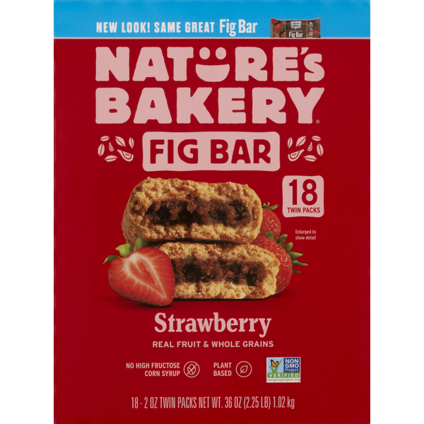 Nature's Bakery Whole Wheat Strawberry Fig Bar (each) - Instacart