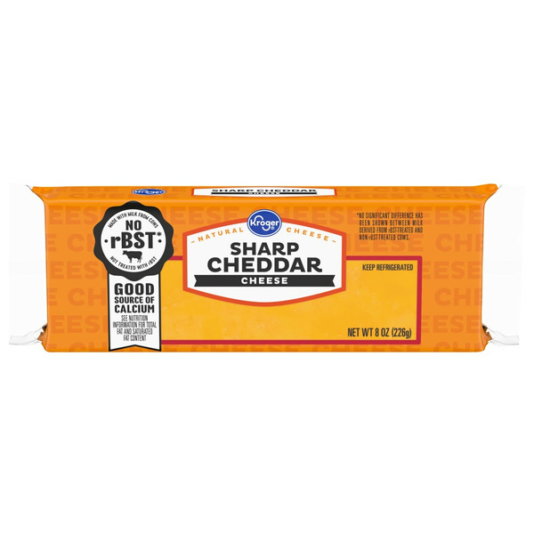 Kroger Kroger Cheese, Sharp Cheddar Same-Day Delivery or Pickup | Instacart