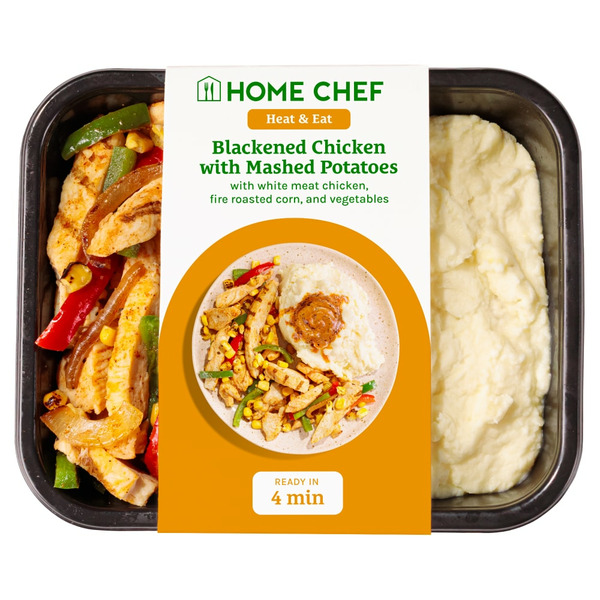 Kroger Home Chef Blackened Chicken With Mashed Potatoes With White Meat ...