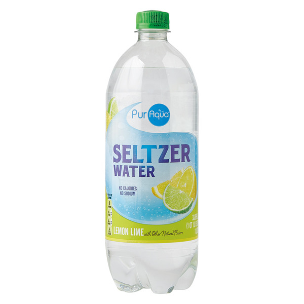 ALDI PurAqua Lemon Lime Seltzer Same-Day Delivery or Pickup | Instacart