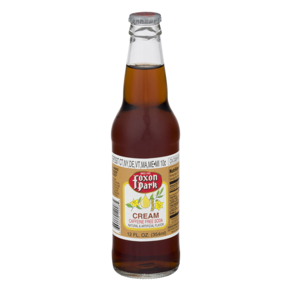 Foxon Park Soda Cream (12 fl oz) - Instacart