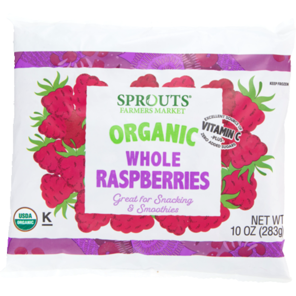 Organic Raspberries Package Same-Day Delivery or Pickup | Sprouts ...