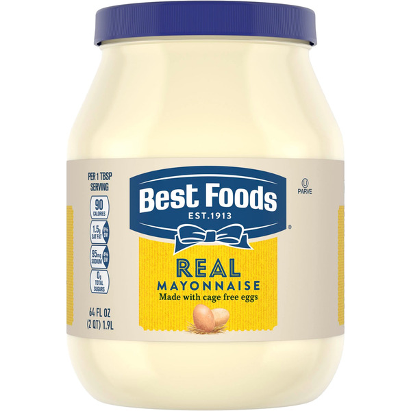 Best Foods Real Mayonnaise, 64 fl oz Same-Day Delivery | Costco ...