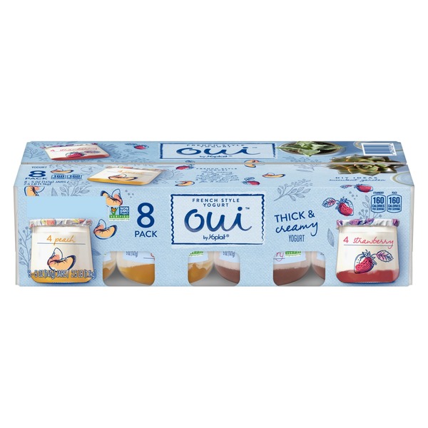 BJ's Wholesale Club Yoplait Oui Single Serve, Yogurt Cup, Snack, Gluten ...