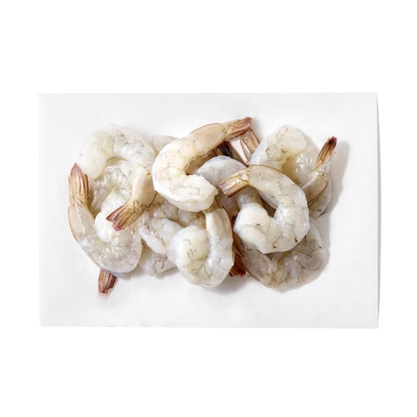 White Shrimp, Large Peeled & Deveined, 31 40 Shrimp/Lb Previously Frozen, Farmed Same-Day ...