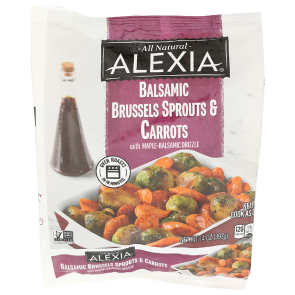 Alexia Balsamic Brussels Sprouts & Carrots Frozen Veggies Same-Day ...