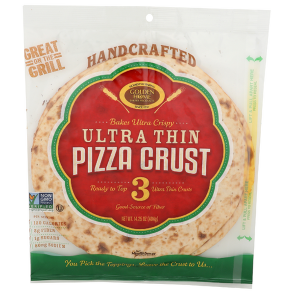 Golden Home Pizza Crust, Ultra Thin, Hand Crafted Same-Day Delivery or ...