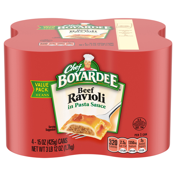 Chef Boyardee Beef Ravioli Same-Day Delivery or Pickup | Publix
