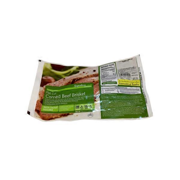 Signature Farms Flat Corned Beef Brisket (per lb) - Instacart