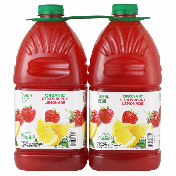 Grown Right Organic Strawberry Lemonade Same-Day Delivery | Costco
