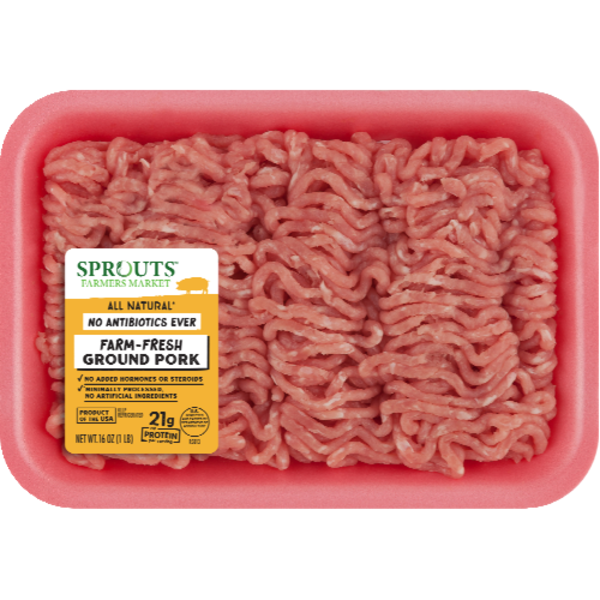 Sprouts Farmers Market The Butcher Shop Ground Pork Same-Day Delivery ...