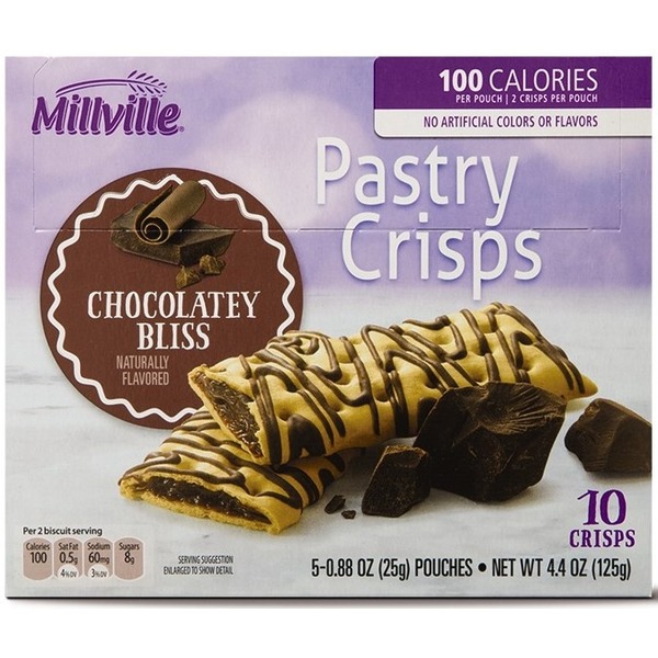 ALDI Millville Chocolate Pastry Crisps Same-Day Delivery or Pickup ...