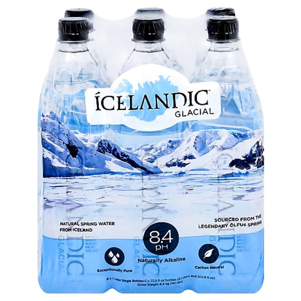 Icelandic Glacial Spring Water, Natural Same-Day Delivery or Pickup ...