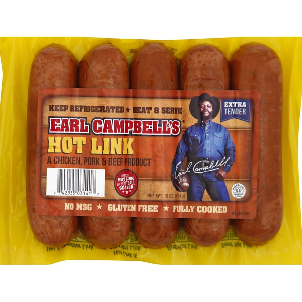 Earl Campbell's Hot Link Same-Day Delivery or Pickup | FoodMaxx