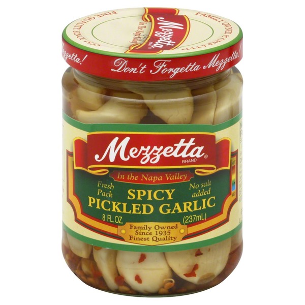 Mezzetta Garlic, Spicy Pickled (8 fl oz) - Instacart