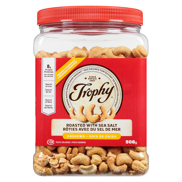 Giant Tiger Trophy Nut Co. Roasted Cashews With Sea Salt Same-Day ...