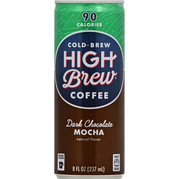 High Brew Coffee, Cold Brew, Dark Chocolate Mocha (8 fl oz) - Instacart
