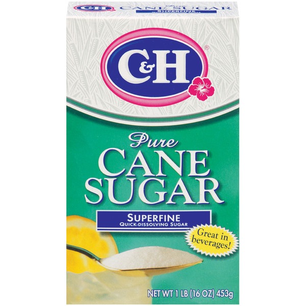 C&H Pure Cane Superfine Sugar (1 lb) - Instacart