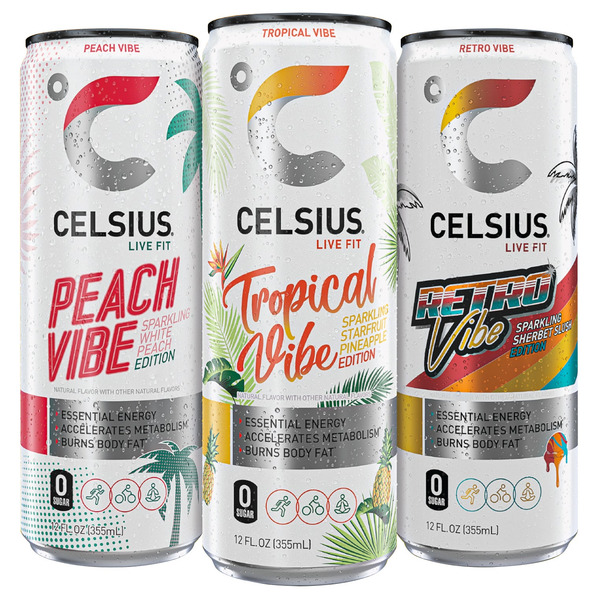 CELSIUS Energy Drink, Variety Pack, 12 fl oz, 18 ct Same-Day Delivery ...