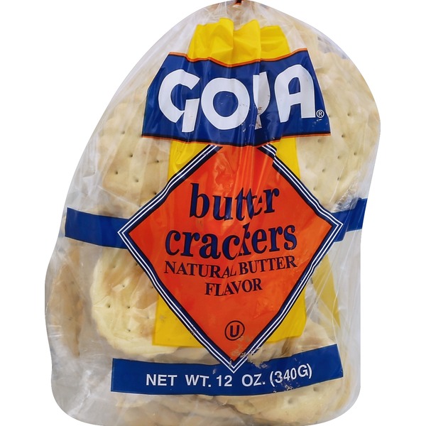 Goya Tropical Butter Crackers (12 oz) - Instacart