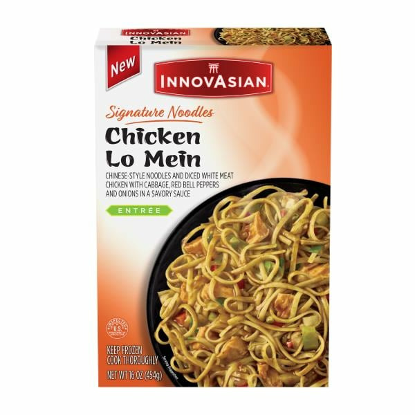 InnovAsian Chicken Lo Mein Multi-Serve Entrée, 16 oz (Frozen) Same-Day ...