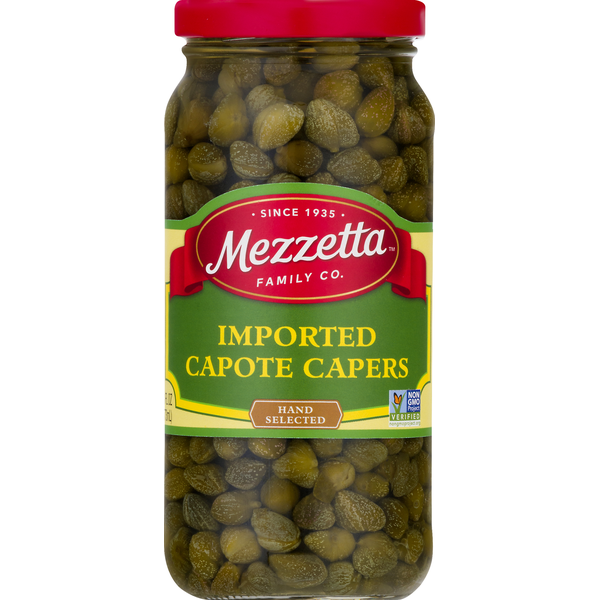 Mezzetta Capers, Capote, Imported (16 oz) - Instacart