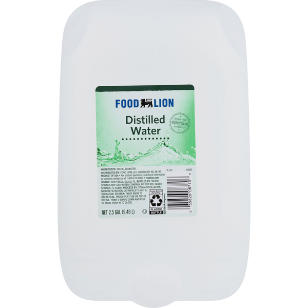 Food Lion Distilled Water