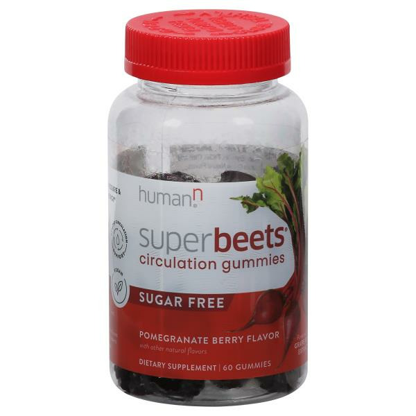 HumanN Circulation Gummies, Pomegranate Berry Flavor Same-Day Delivery ...