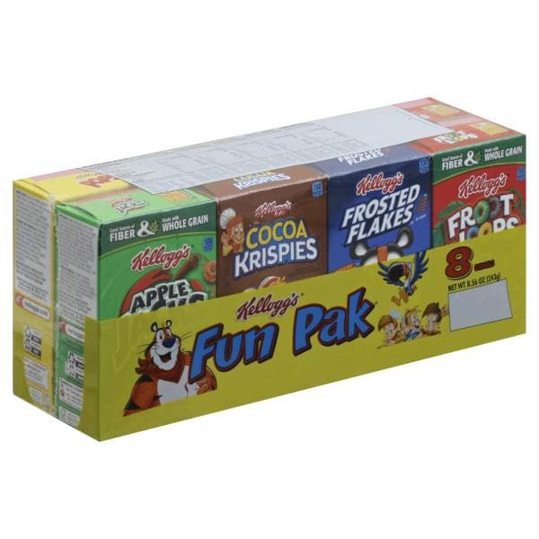 Kellogg's Cereals, Assorted, Fun Pak Same-Day Delivery or Pickup | Publix