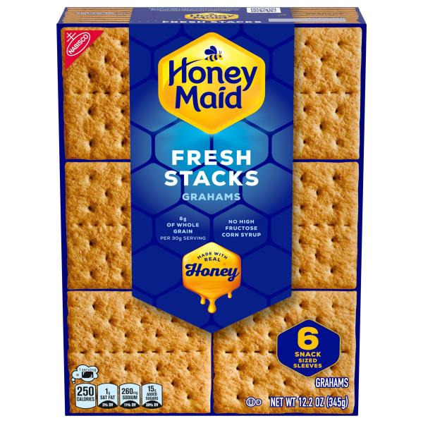 Honey Maid Fresh Stacks Graham Crackers, Travel Snacks, Multi Snack ...