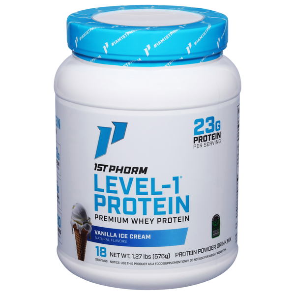 1st Phorm Premium Vanilla Ice Cream Whey Protein Same-Day Delivery or ...