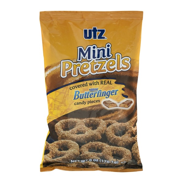 Utz Mini Pretzels with Butterfinger Candy Pieces (6 oz) - Instacart