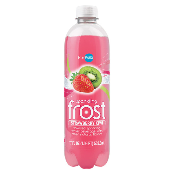 PurAqua Kiwi Strawberry Flavored Frost Sparkling Water Same-Day Delivery or Pickup | ALDI