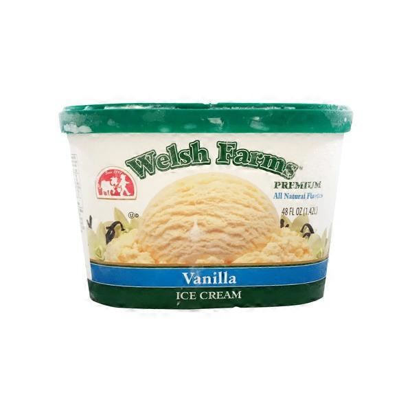 Welsh Farms Vanilla Ice Cream (48 fl oz) - Instacart