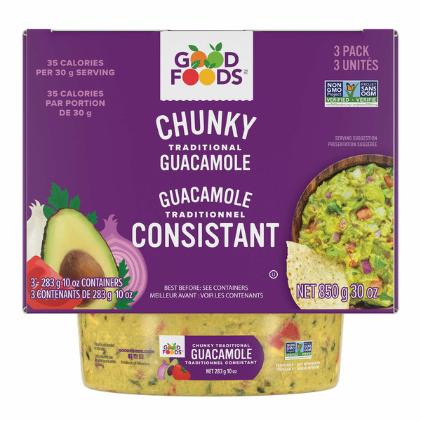 Costco Good Foods Chunky Guacamole Same-Day Delivery | Instacart