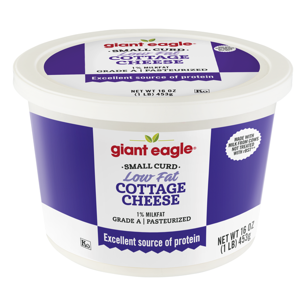 Giant Eagle Giant Eagle Low Fat Small Curd Cottage Cheese Same-Day ...